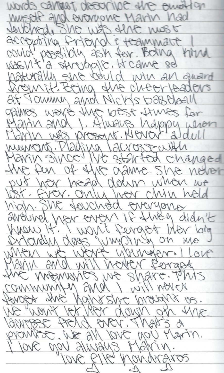 Marin Elizabeth Lacson Memorial Foundation – Making a better world, one ...